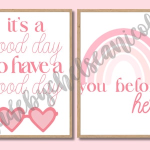 COQUETTE CLASSROOM POSTERS // Cute Classroom Posters // Inspirational ...