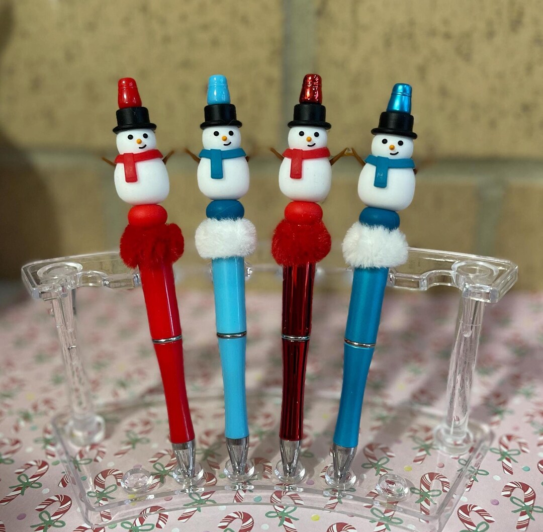 SNOWMAN Pen // Cute Snowman Pen // Holiday Pen // Winter Pen // Gift ...