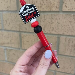 Realtor Beaded Pen or Keychain // Real Estate Agent Gift // Gift for ...