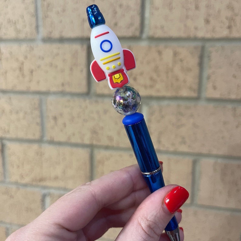 ASTRONAUT Pens // ROCKET SHIP Pens // Outer Space Pens // Extraterrestrial Pens // Gifts for Her ...