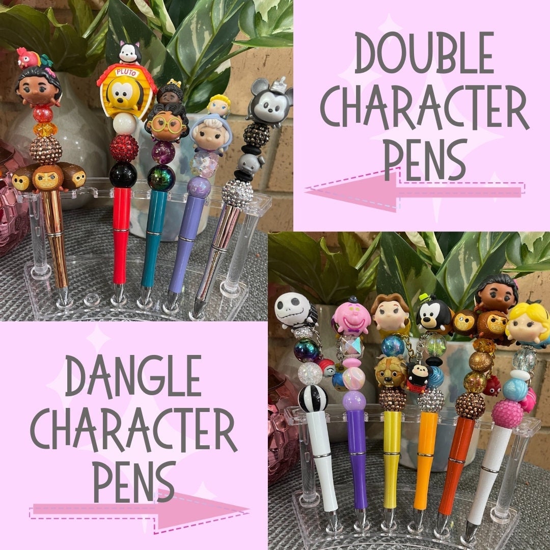 DOUBLE CHARACTER Pens // DISNEY Inspired Character Pens // Doorables ...