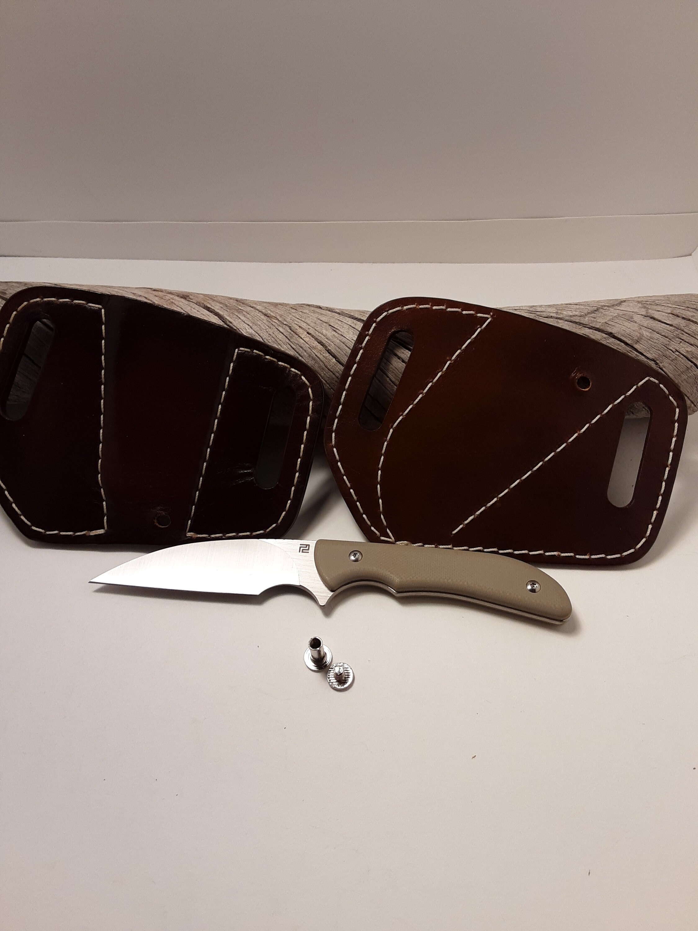 Artisan Cutlery sea snake pancake style sheath | Etsy