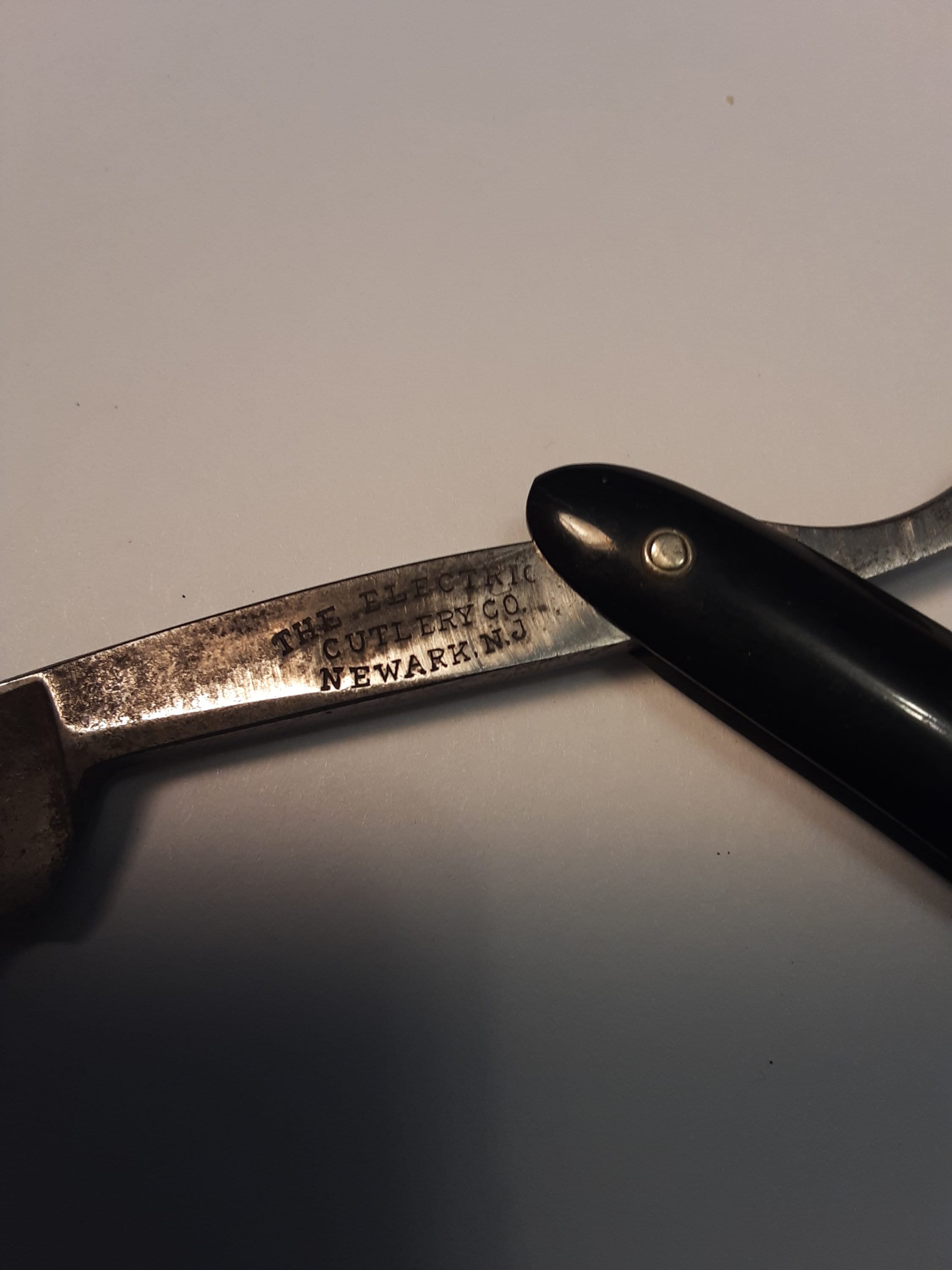 Electric cutlery straight razor | Etsy