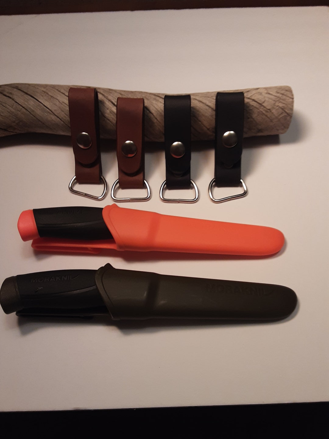 Leather Mora Knife Danglers - Etsy