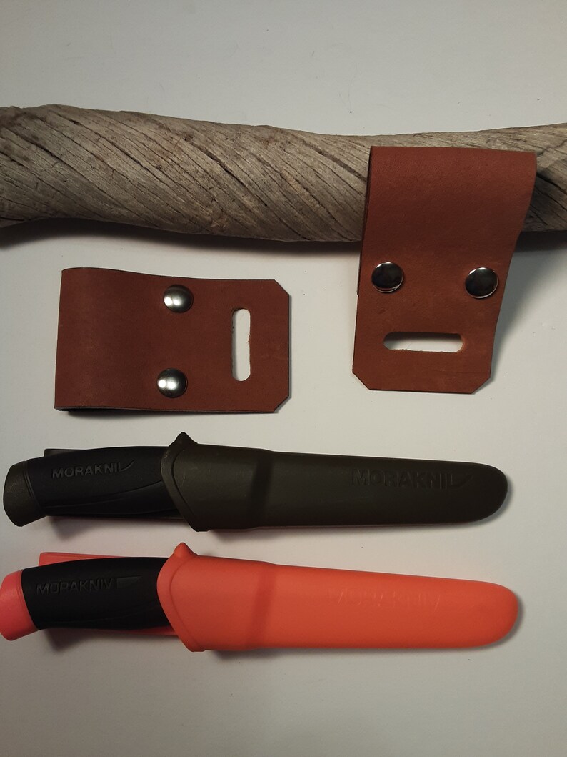 Leather Mora Knife Dangler - Etsy