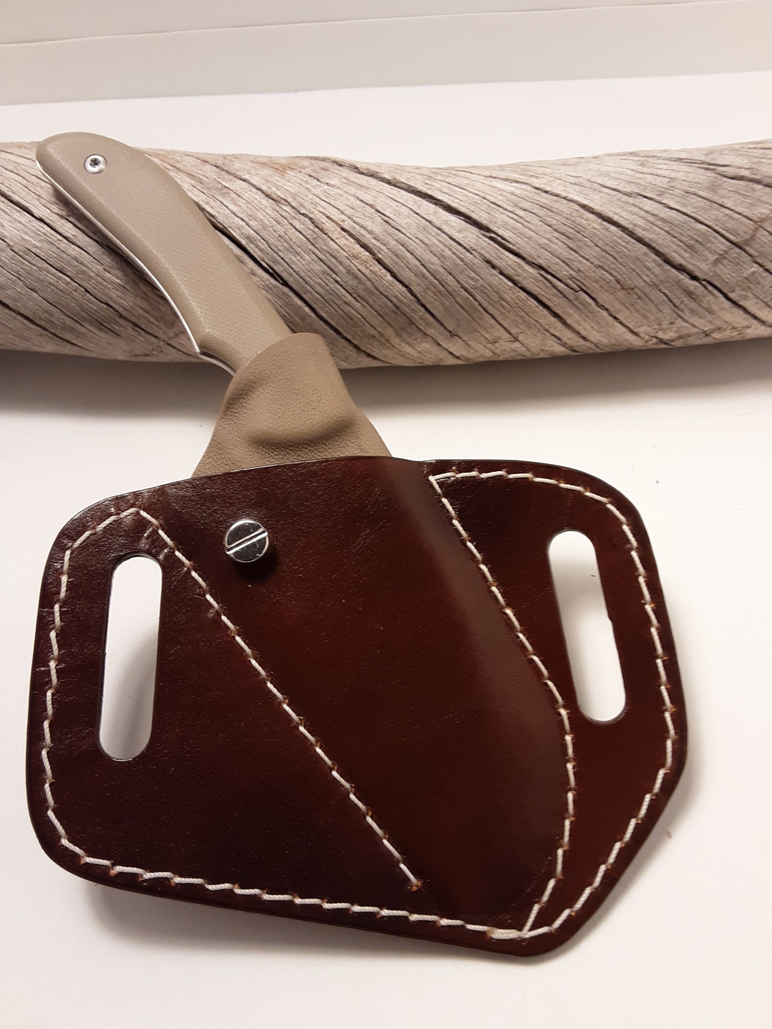 Artisan Cutlery Sea Snake Pancake Style Sheath - Etsy