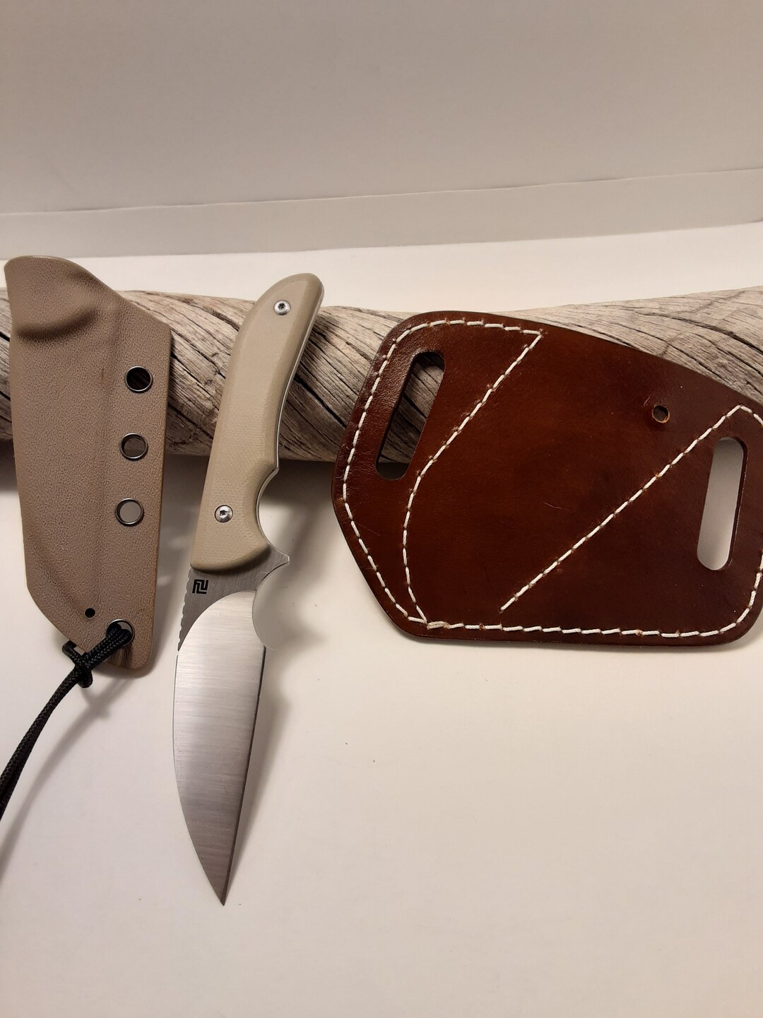 Artisan Cutlery Sea Snake Pancake Style Sheath - Etsy