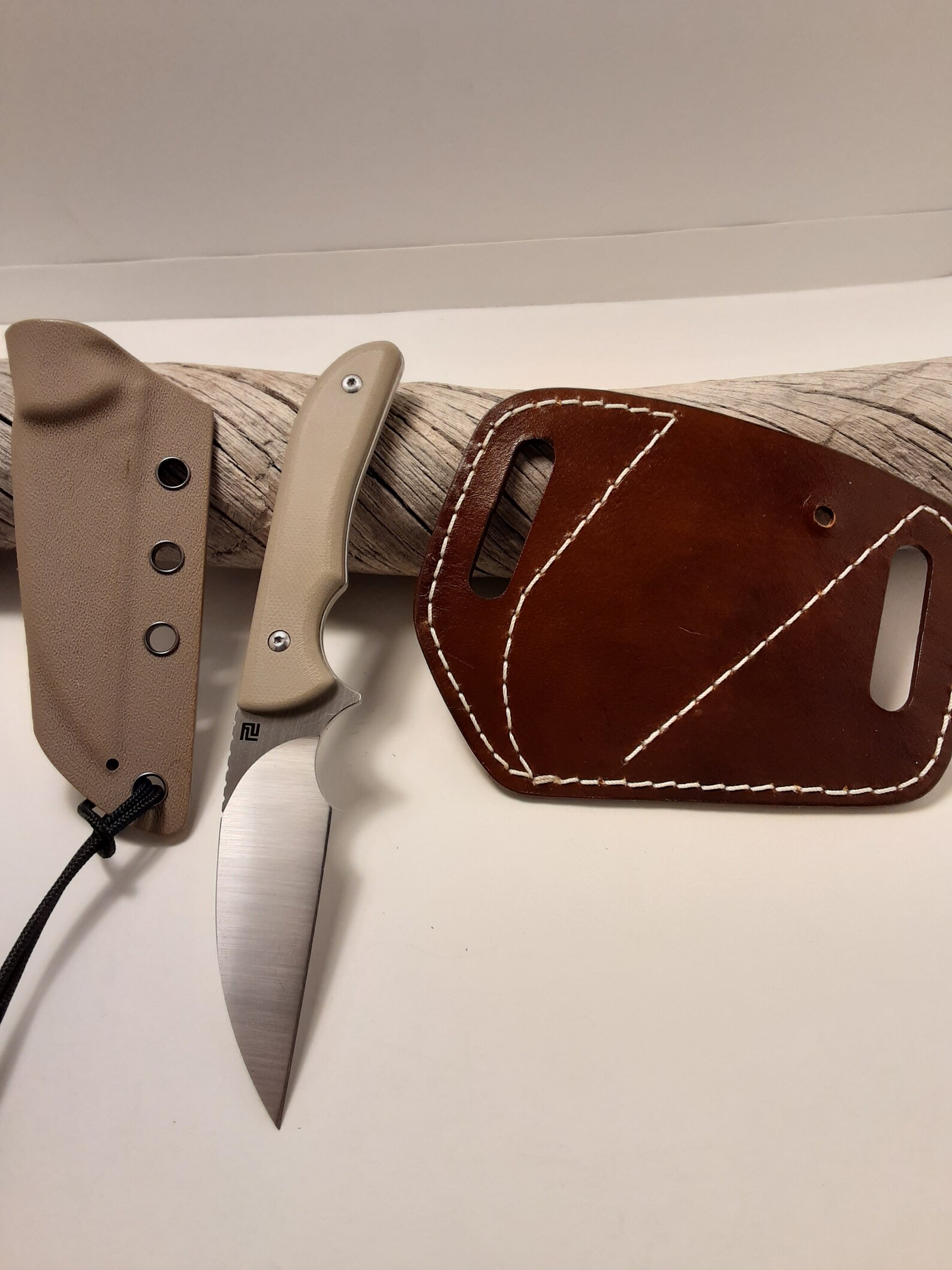 Artisan Cutlery Sea Snake Pancake Style Sheath - Etsy