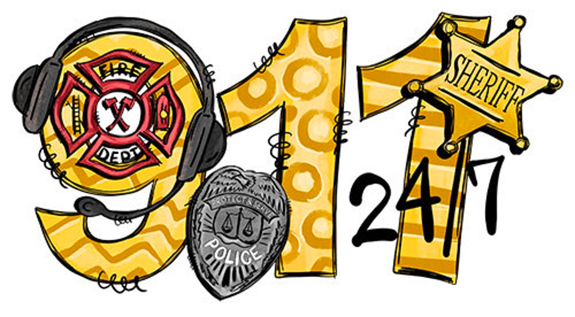911 Png Dispatcher Png Dispatcher Shirt Print Emergency - Etsy