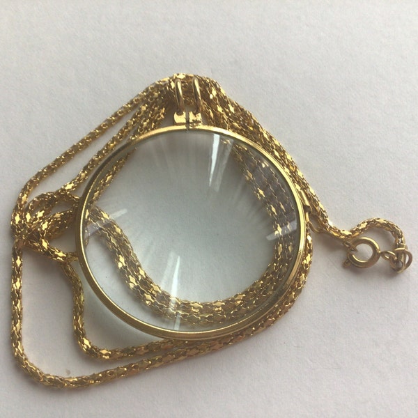 Magnifier Necklace - Etsy