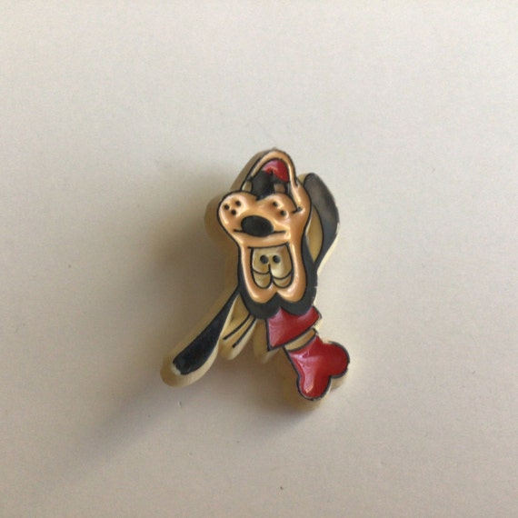 Vintage Disney Goofy Head Red Hat Smiling Hard Plasti… - Gem