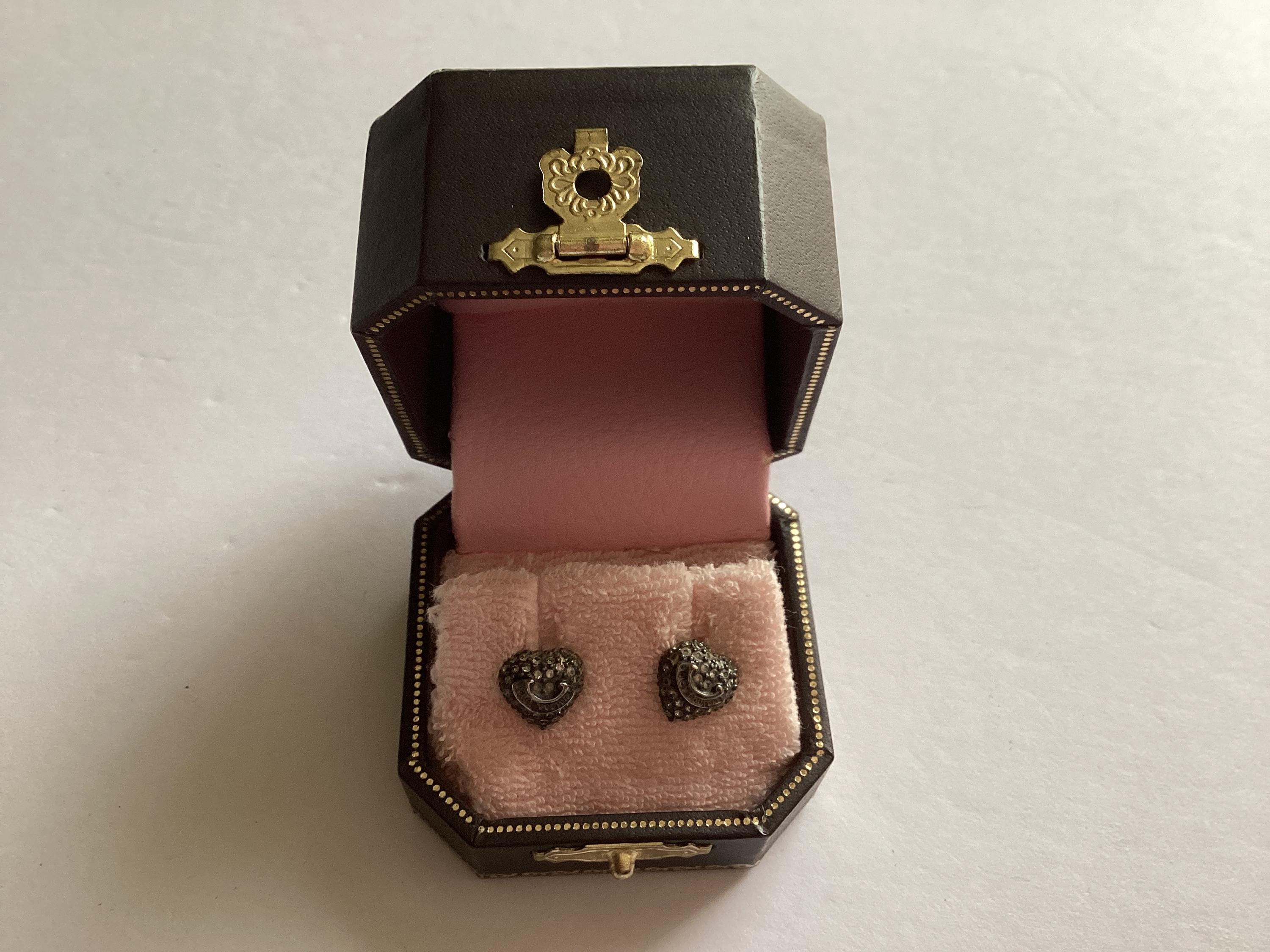 Juicy couture heart earrings store