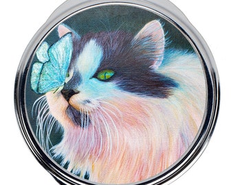 Owl Compact Mirror - Etsy