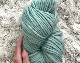 200gm Blush Super Bulky Wool Yarn Pencil Roving 90 Yards/270 | Etsy