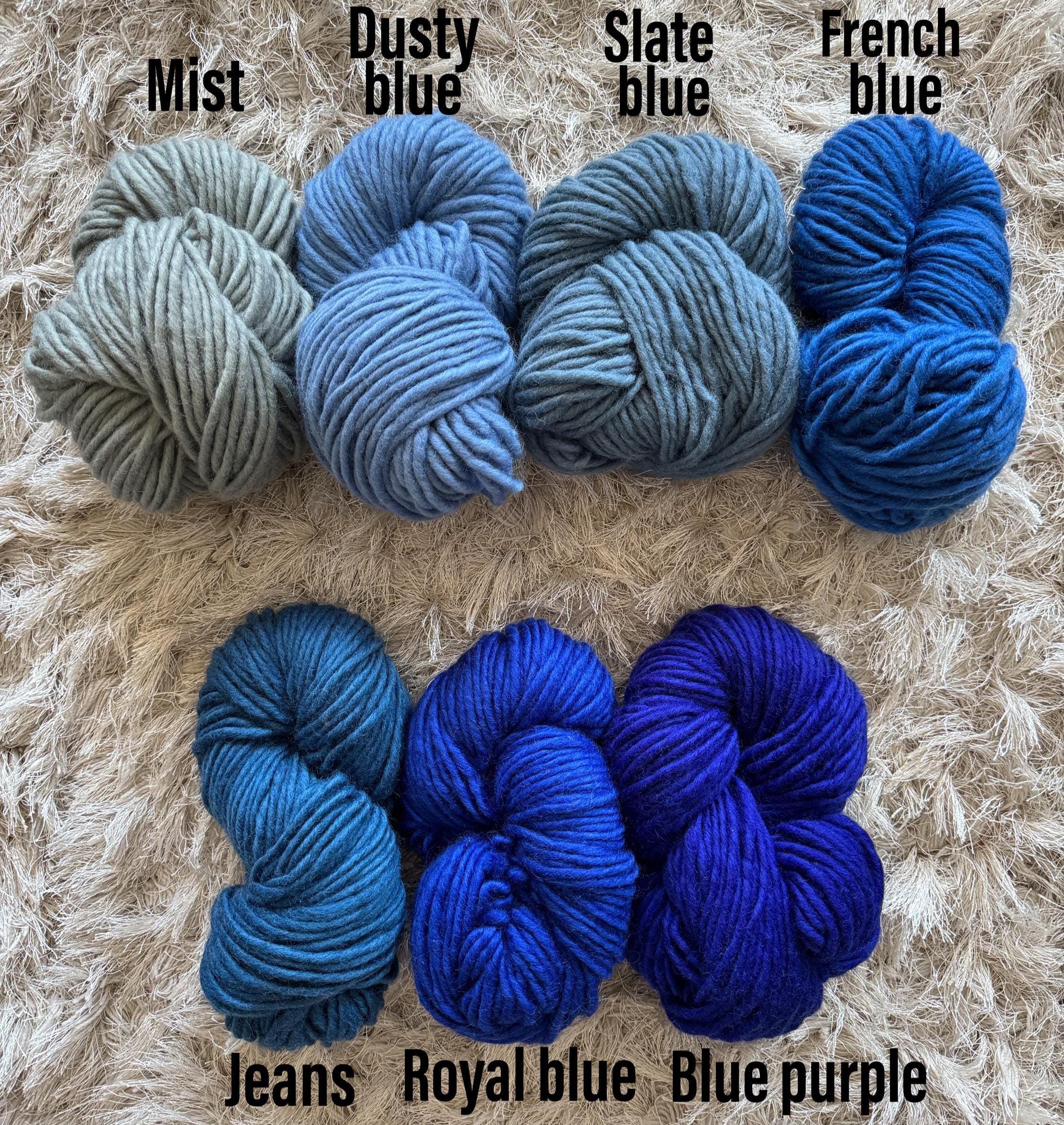 200gm Super Bulky Wool Yarn | Pencil Roving | for Weaving Knitting ...