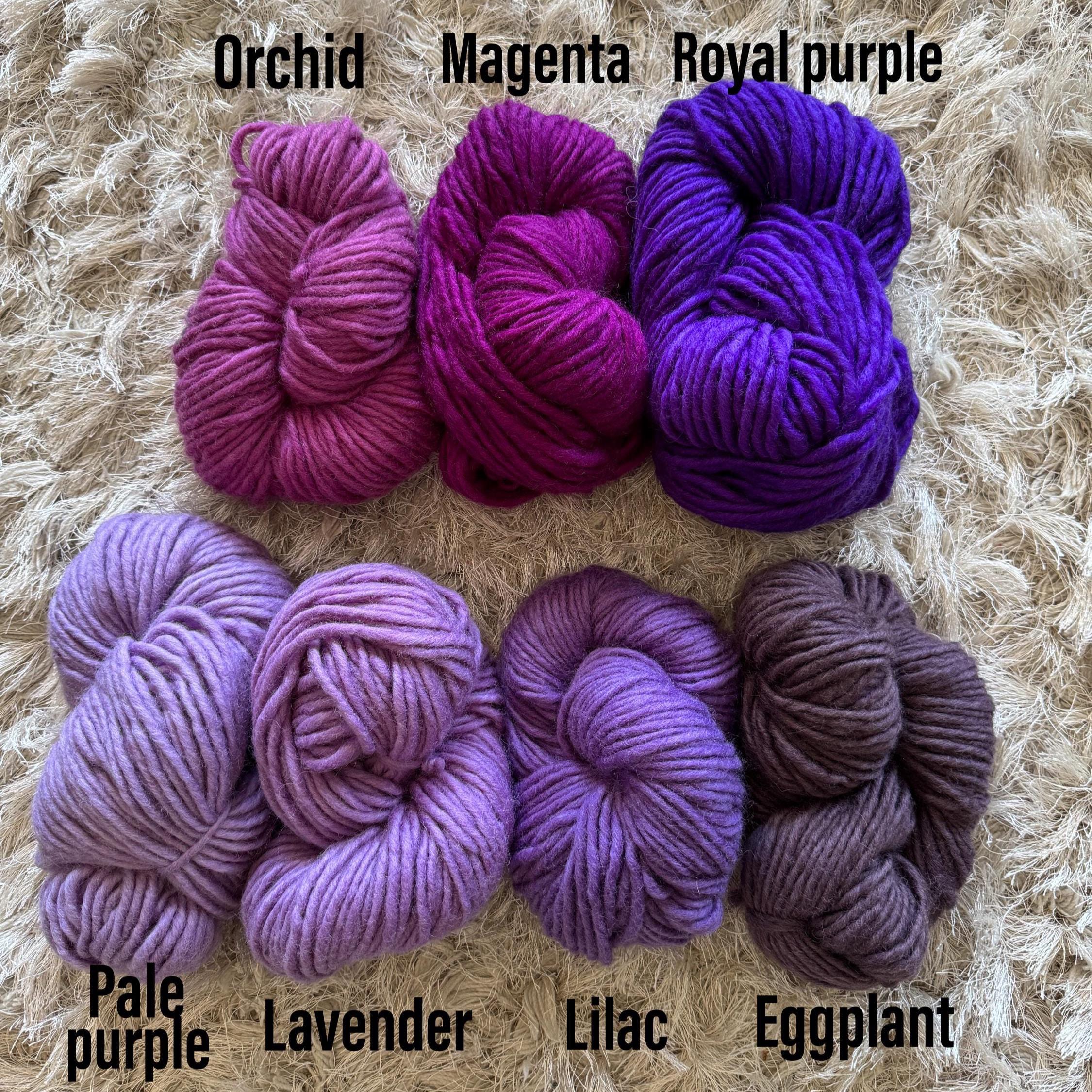 200gm Super Bulky Wool Yarn | Pencil Roving | for Weaving Knitting ...