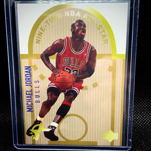 Michael Jordan All Star Cards - Etsy