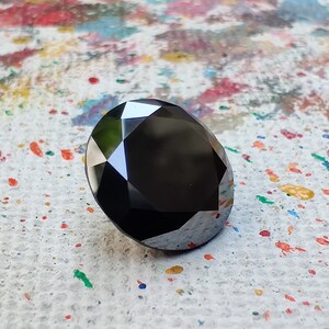 Loose Moissanite 5.00 to 20.00 Ct Black Color Round Brilliant Cut ...