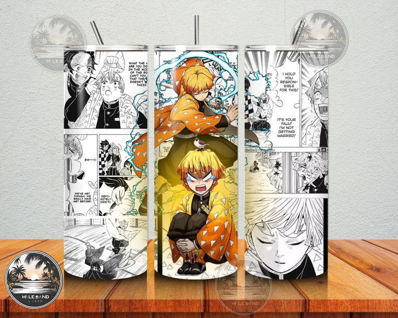 Demon Slayer Tumbler Wrap Bundle - Etsy