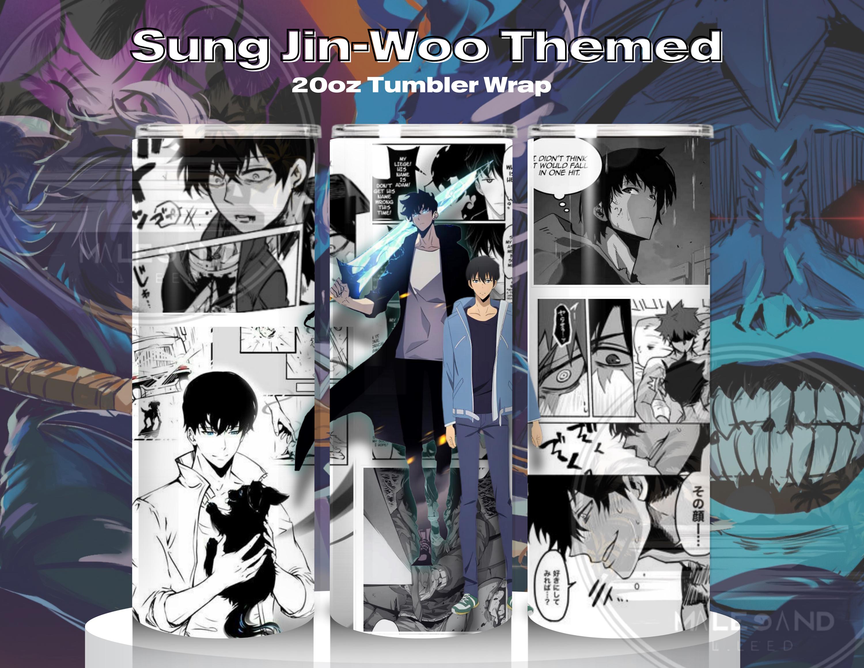 Solo Leveling Sung Jin-woo Inspired 20 Oz Tumbler Wrap - Etsy