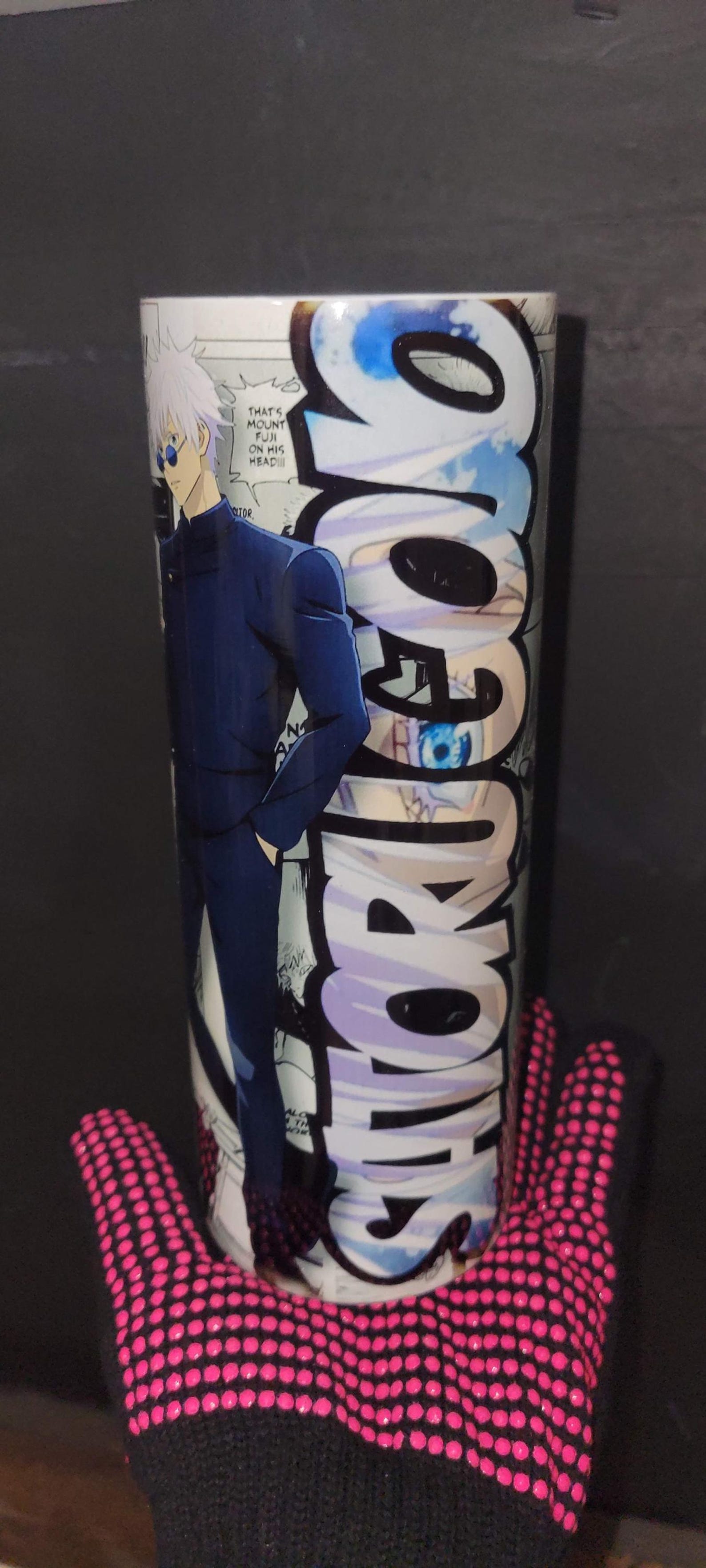 Jujutsu Kaisen Inspired Gojo 20oz Tumbler Wrap PNG - Etsy