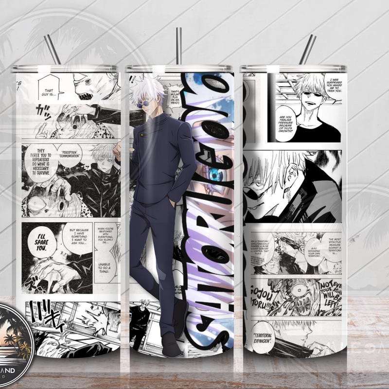 Anime Tumbler Wrap Jjk - Etsy