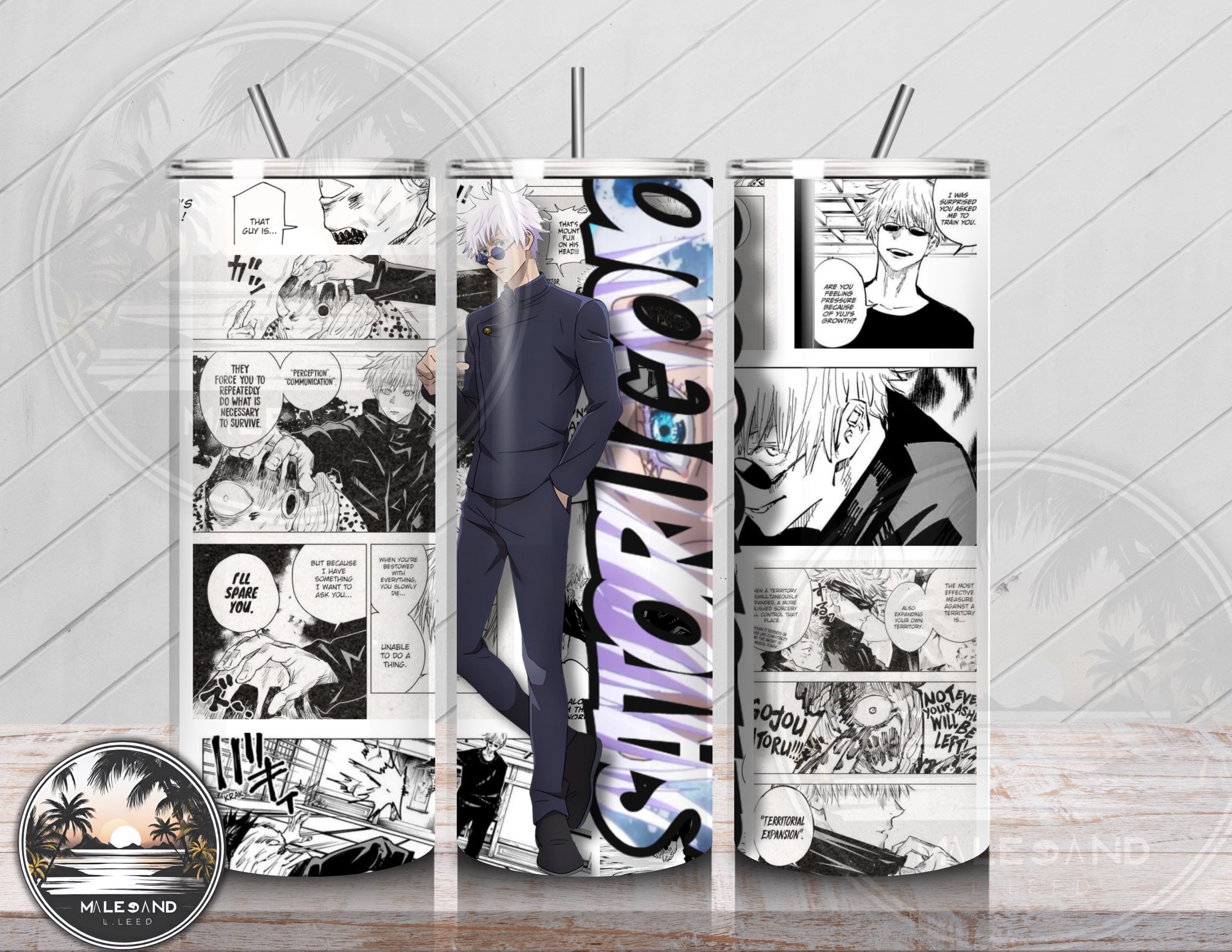 Jujutsu Kaisen Inspired Gojo 20oz Tumbler Wrap PNG - Etsy