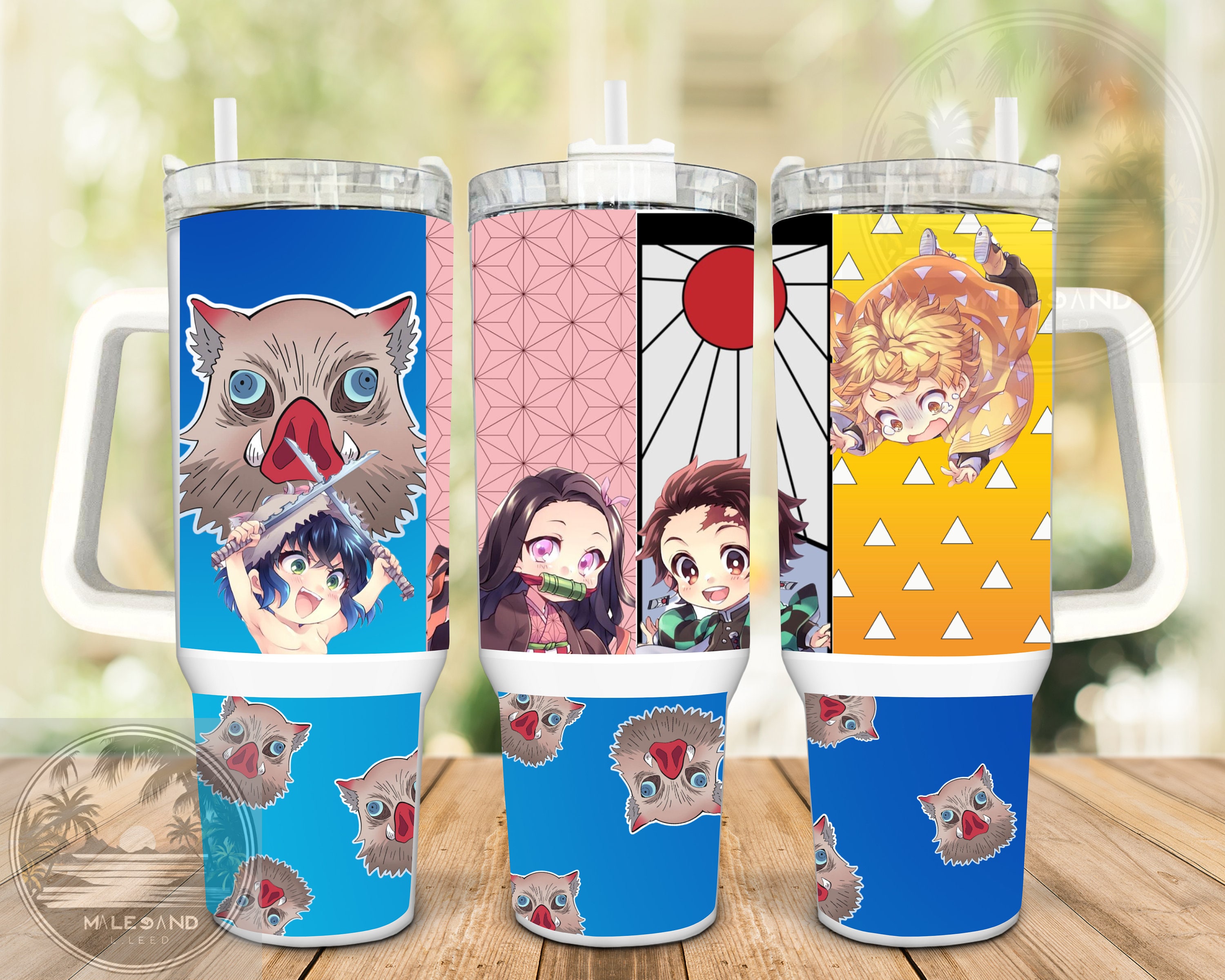 Demon Slayer 40oz Tumbler Design BUNDLE! - Etsy