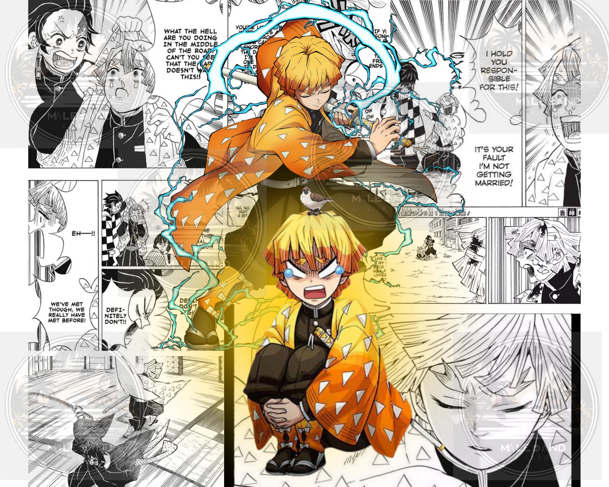 Demon Slayer Tumbler Wrap Bundle - Etsy