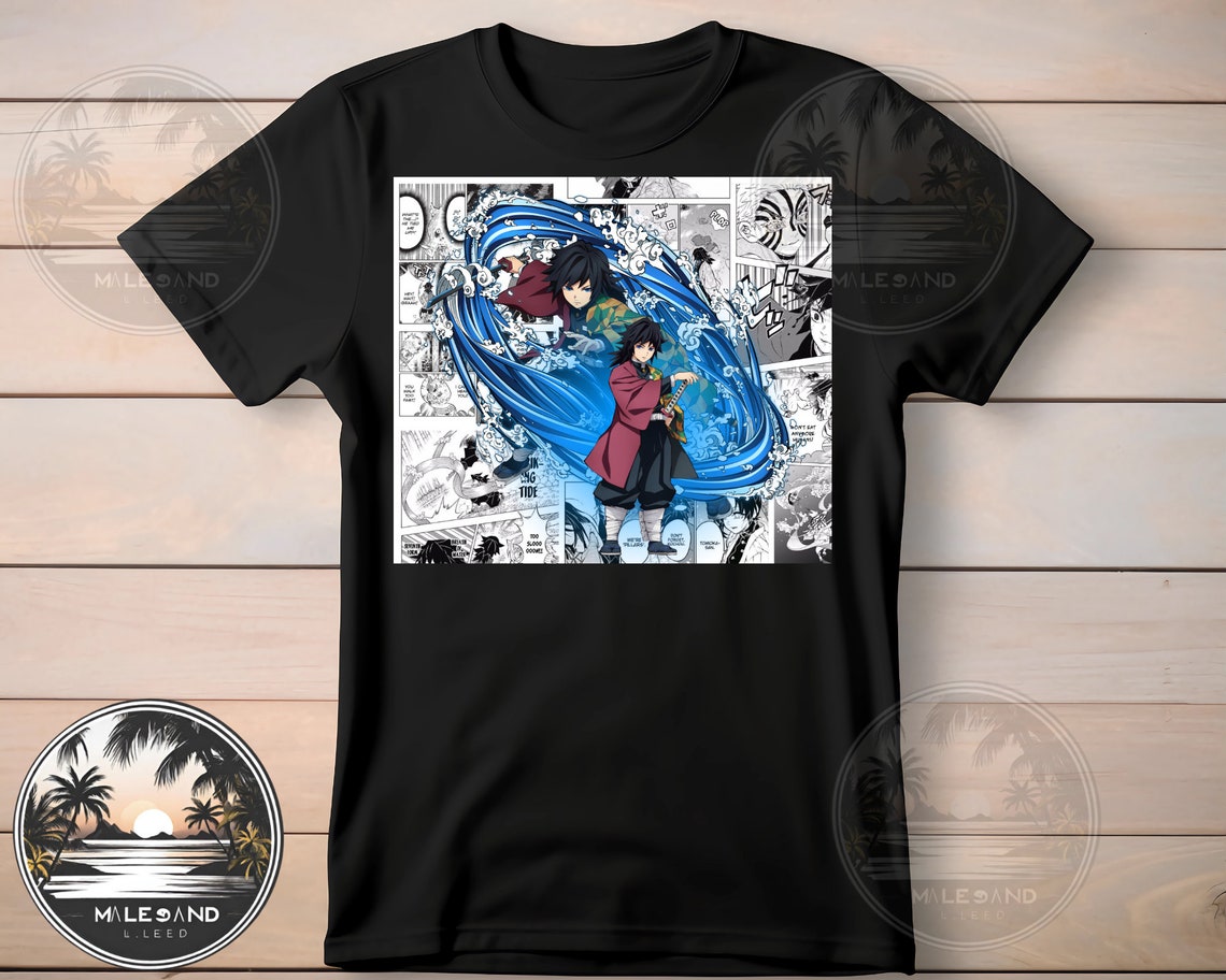 Demon Slayer Giyu Tomioka PNG Design for 20oz Tumbler, T-shirts, Etc ...