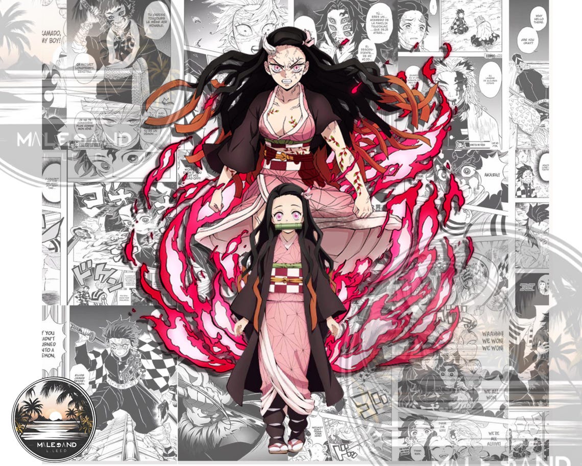 Nezuko 20oz Tumbler Wrap Design - Etsy