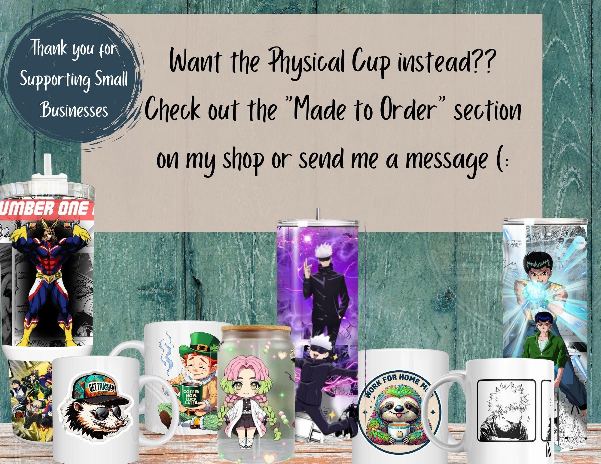 Jujutsu Kaisen Satoru Gojo PNG 20oz Tumbler Wrap - Etsy