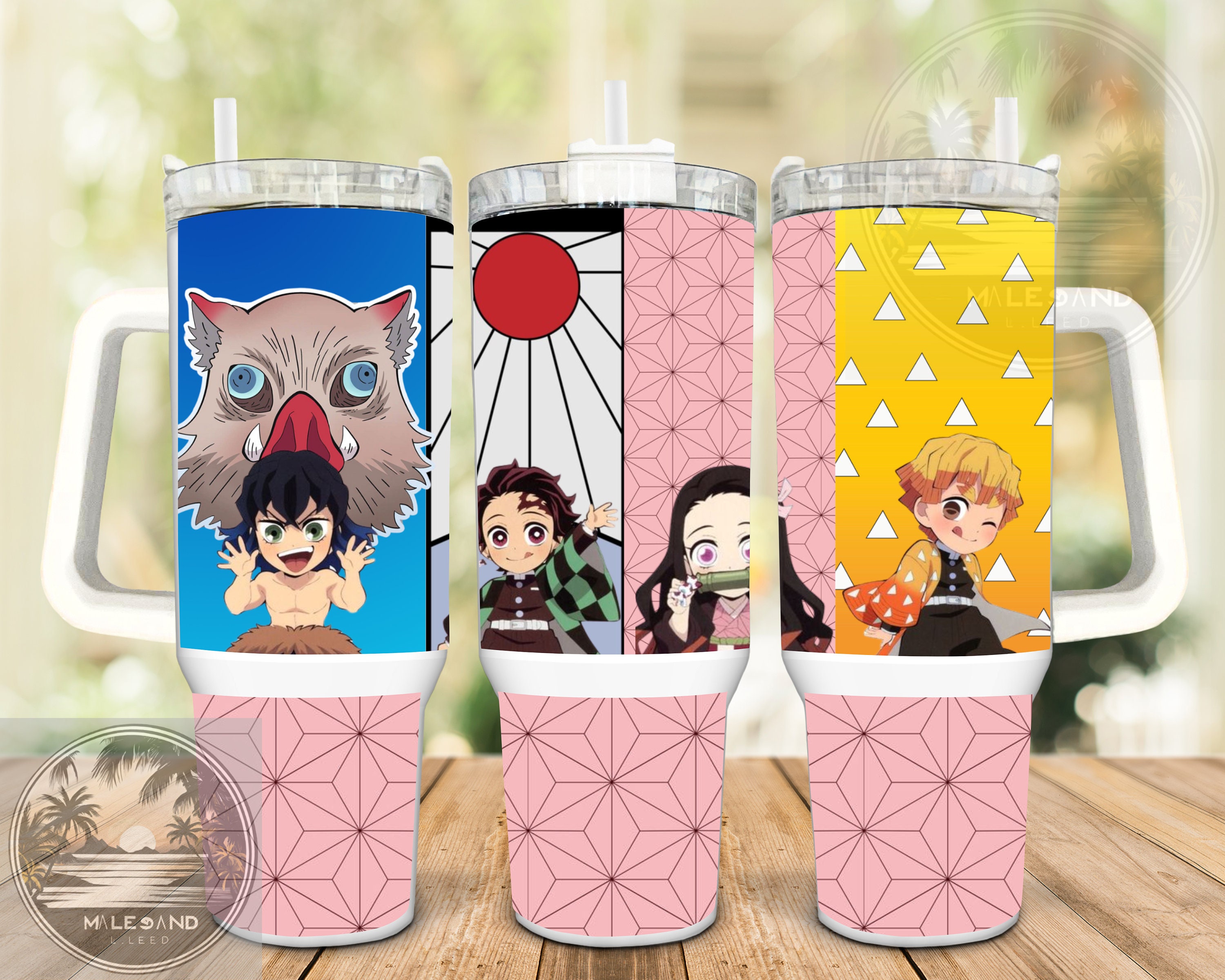 Demon Slayer 40oz Tumbler Design BUNDLE! - Etsy