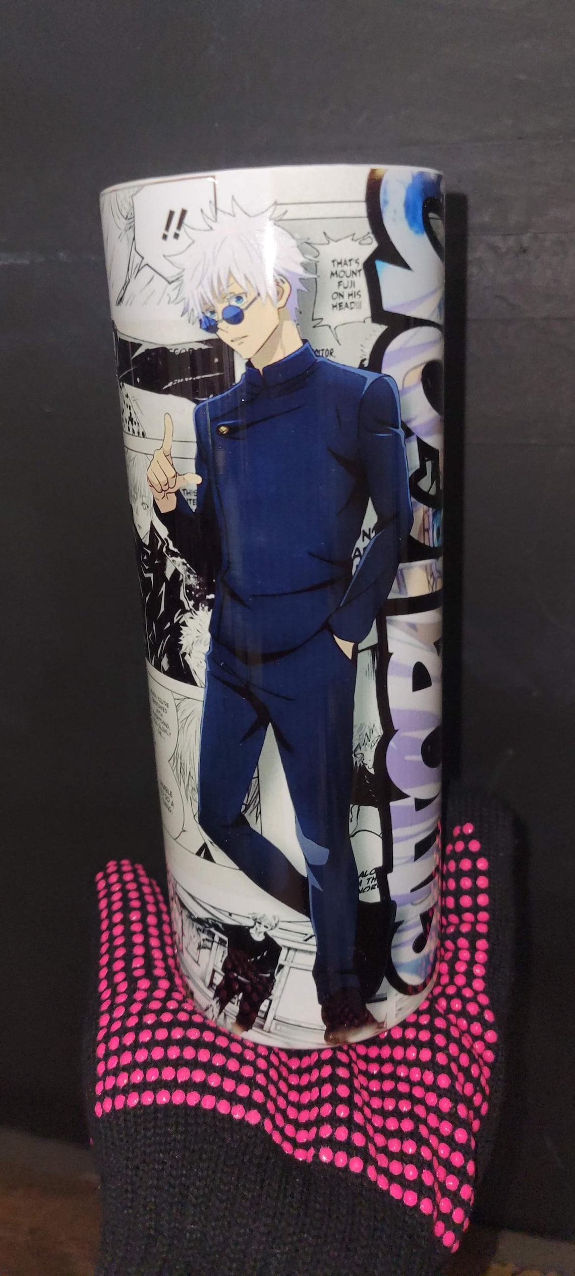 Jujutsu Kaisen Inspired Gojo 20oz Tumbler Wrap PNG - Etsy