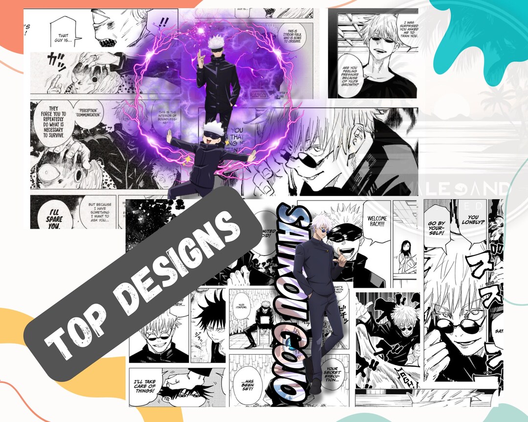 Satoru Gojo Inspired 30oz Tumbler Wrap - Etsy