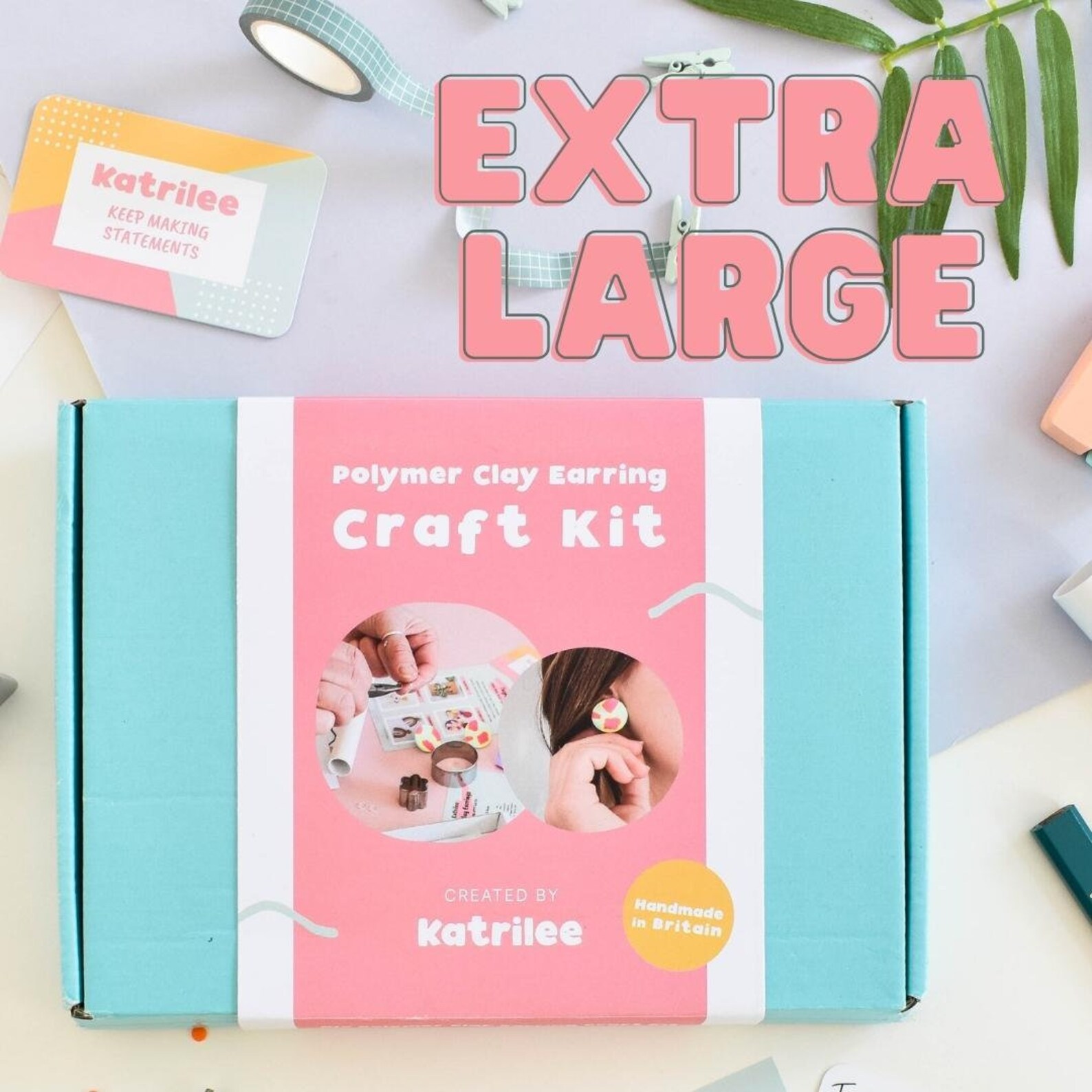 Large DIY Polymer Clay Earring Kit Make Your Own Earrings - Etsy