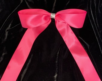 Hot Pink Pony Tail - Etsy