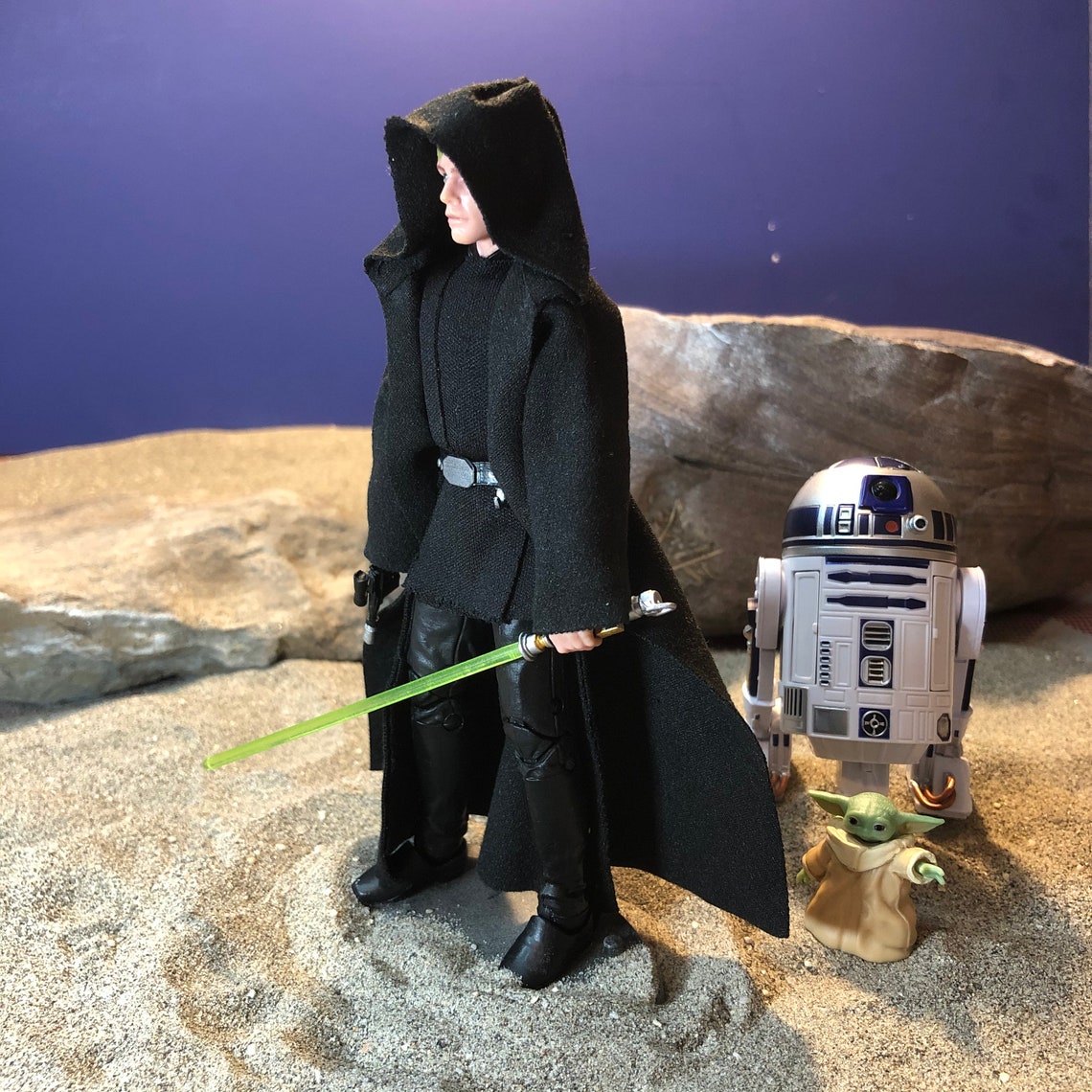 Custom Luke Skywalker Jedi Master Soft Goods Robe The Mandalorian The ...