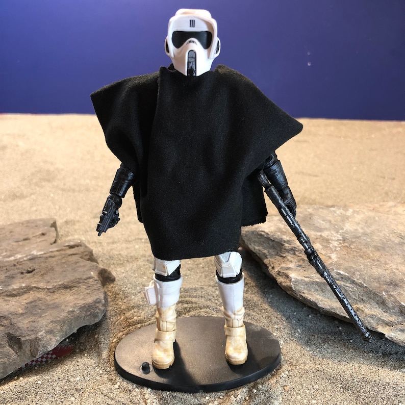 Custom Imperial Scout Trooper Stormtrooper Soft Goods Poncho Robe the ...