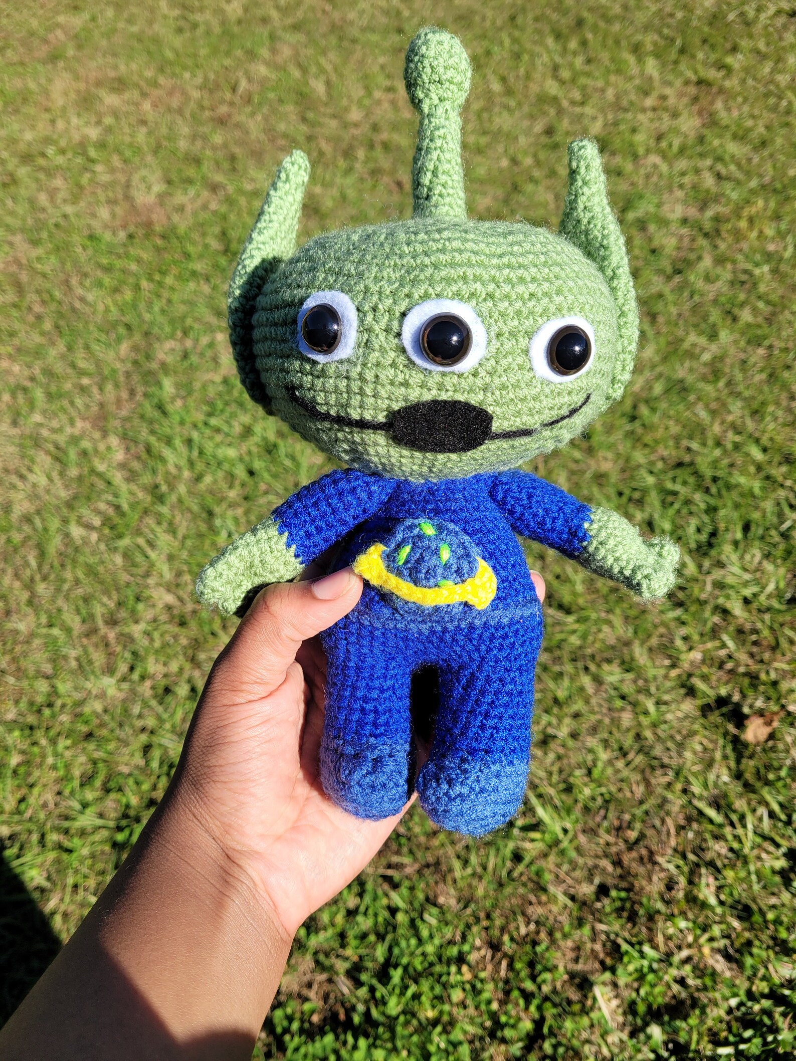 Alien Space Cadet Crochet Pattern - Etsy