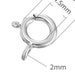 Sterling Silver Clasp, Wheel Clasps, Round Clasp Wholesale, 925 Silver ...