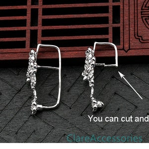 Sterling Silver Pinch Bails, Flower Bail, Bails Wholesale, Designer ...