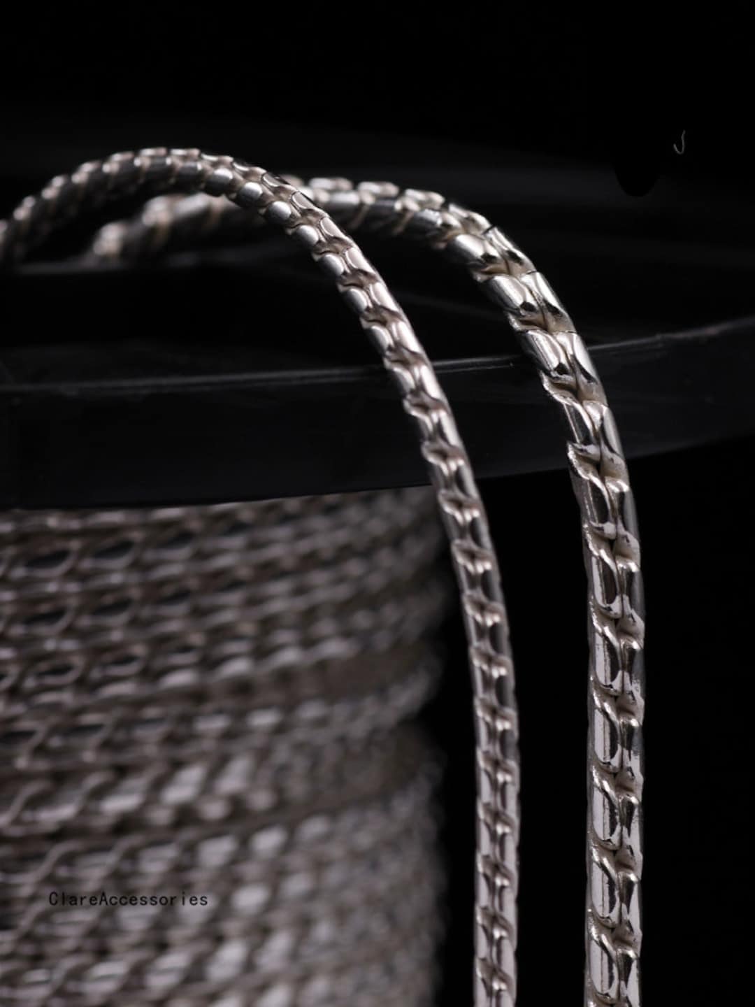 925 Silver Flat Snake Chains, 2.3mm 3mm, Sterling Silver Chain, for ...