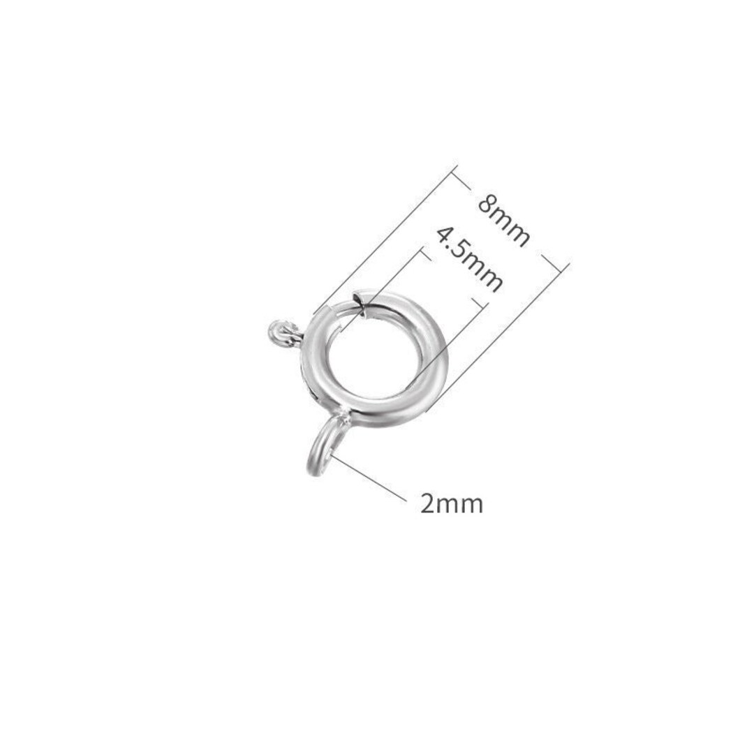 Sterling Silver Clasp, Wheel Clasps, Round Clasp Wholesale, 925 Silver ...