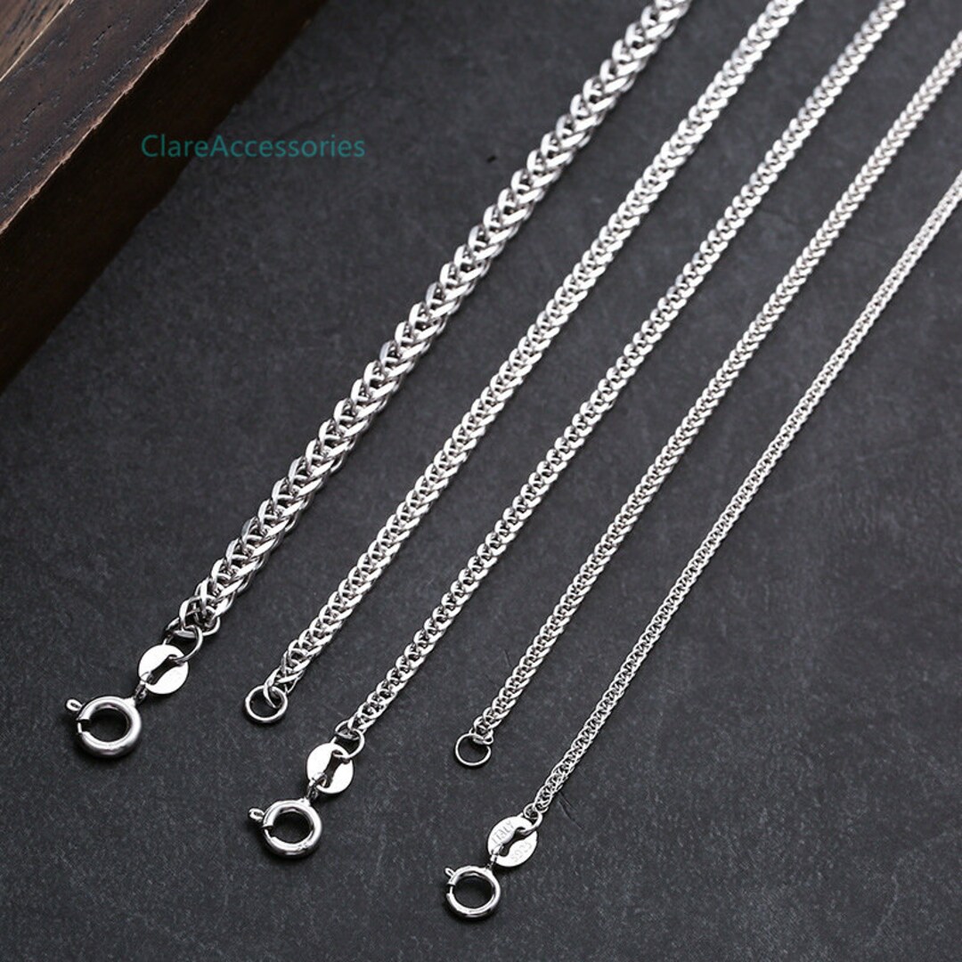 Sterling Silver Necklaces, Chopin Chain, Vermeil Gold Chain Necklace ...