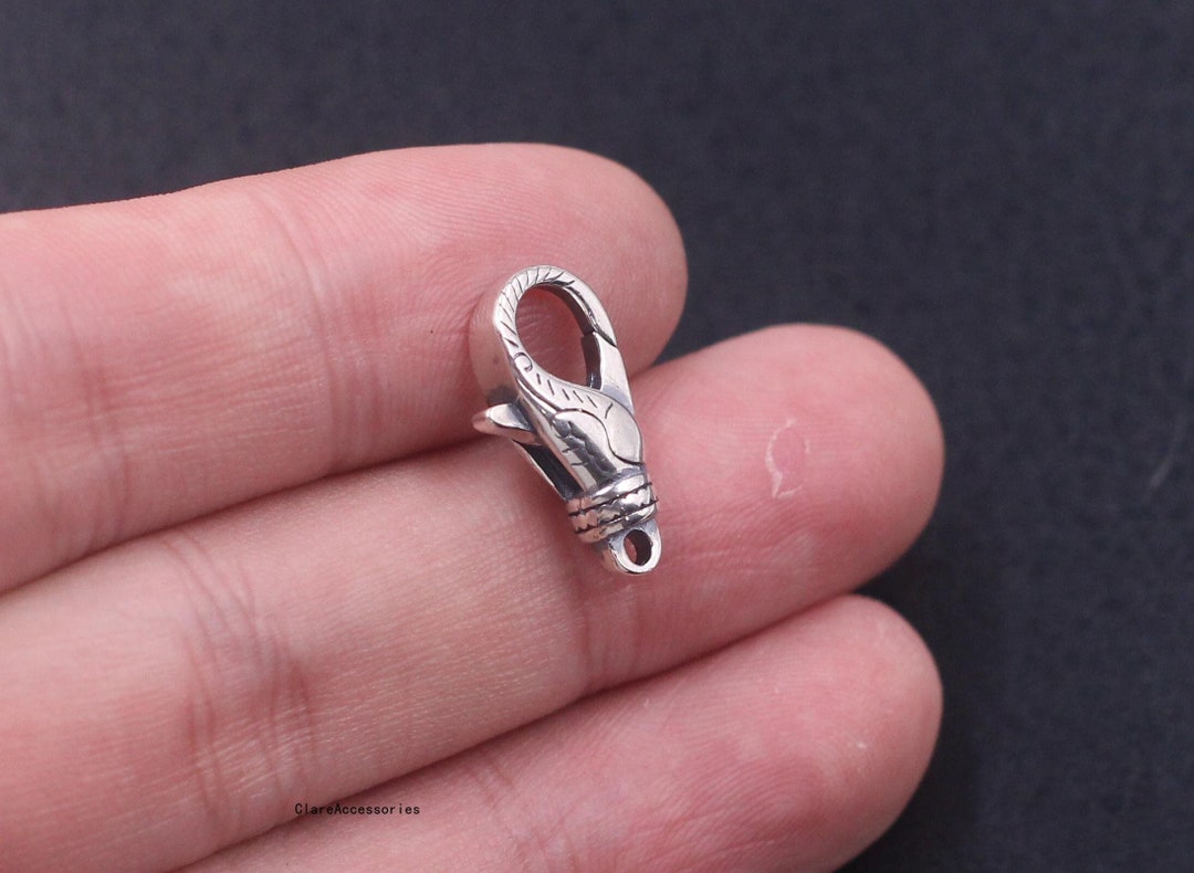 Sterling Silver Clasps, Lobster Clasp, 925 Silver Lobster Clasp - Etsy