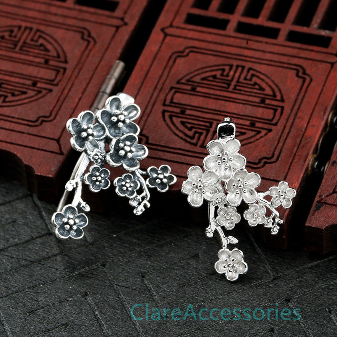 Sterling Silver Pinch Bails Flower Bail Bails Wholesale - Etsy