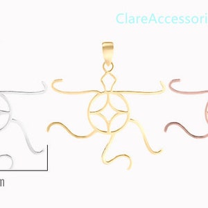 Sterling Silver Pendant Blanks, 33x38mm Irregular, Stone Pendant ...