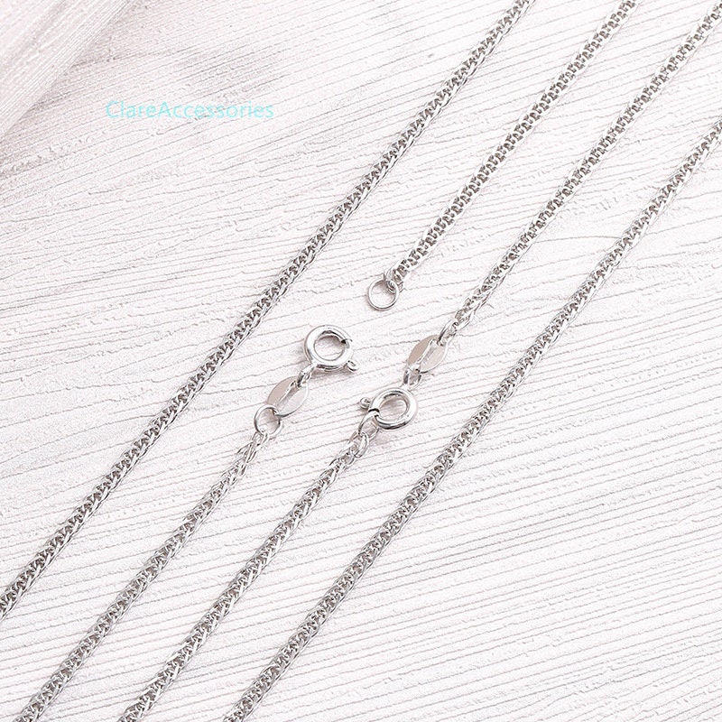 Sterling Silver Necklaces Chopin Chain Vermeil Gold Chain - Etsy Australia