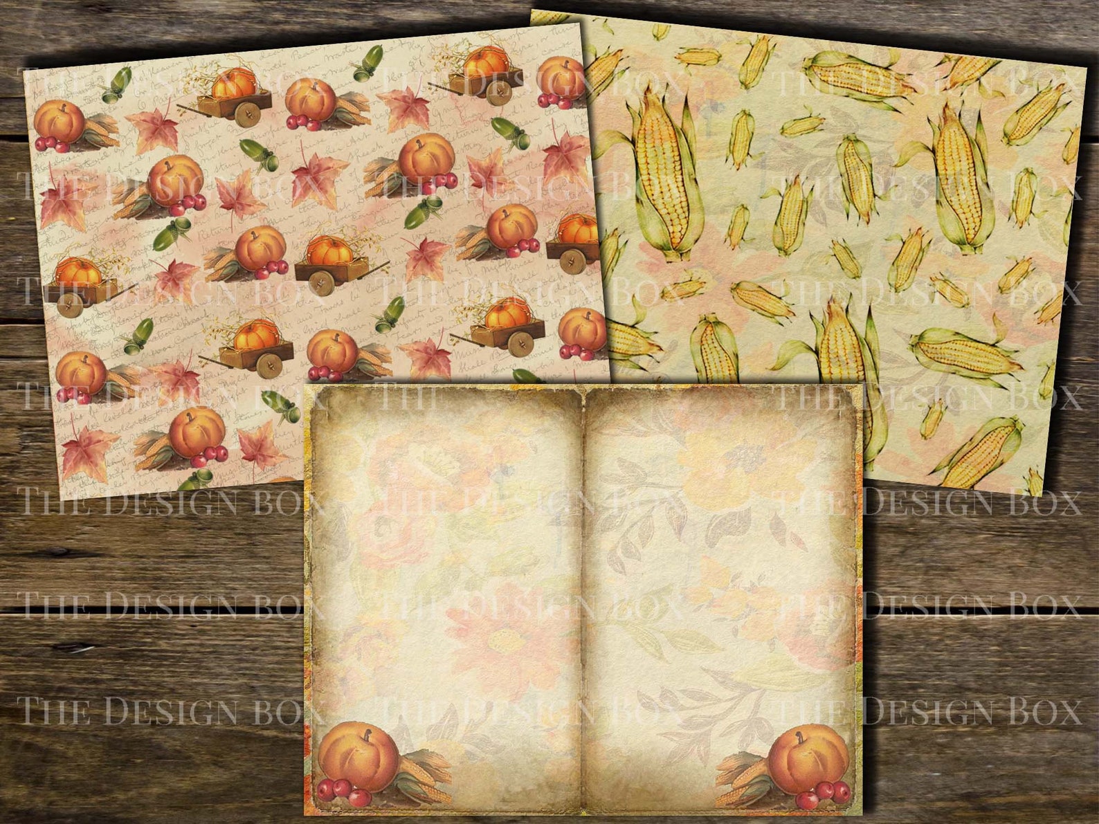 Harvest Pumpkin Journal Kit 25 Printable Pages Thanksgiving - Etsy